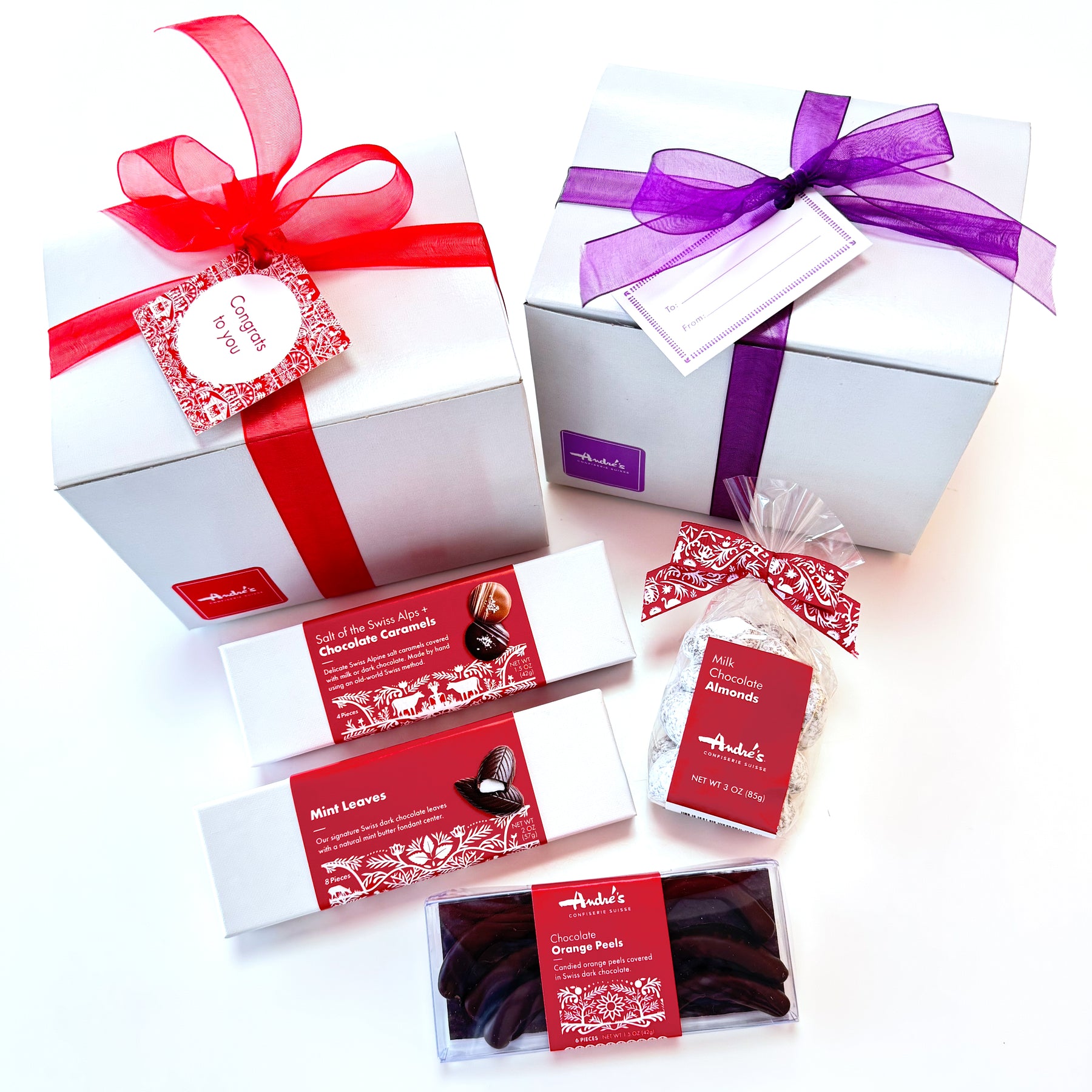 Chocolate + Candies - André’s Confiserie Suisse