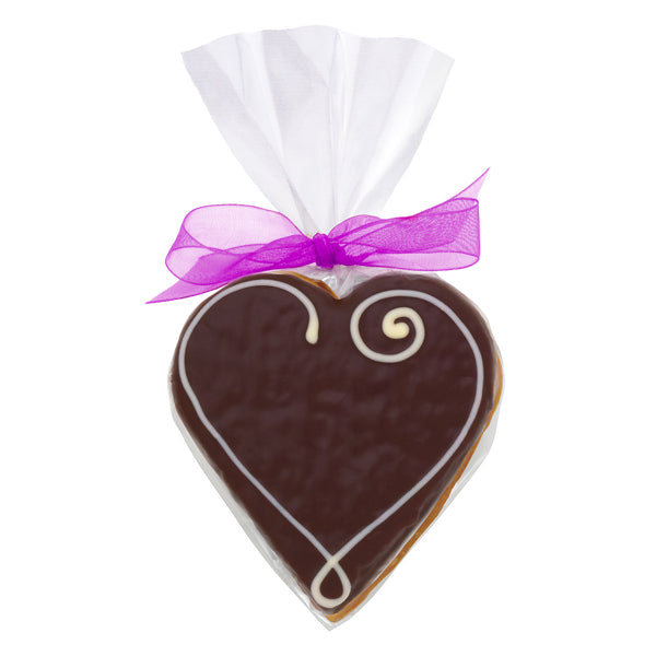 Pecan Heart Cookies in Lavender - André’s Confiserie Suisse